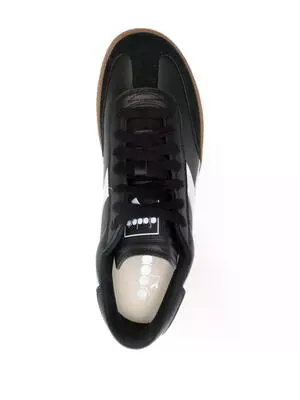 DIADORA Low Top Trainer Sneakers - Black