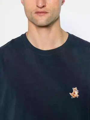 Maison Kitsuné Fox-motif Cotton T-shirt