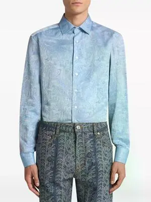 Etro Floral-jacquard Shirt