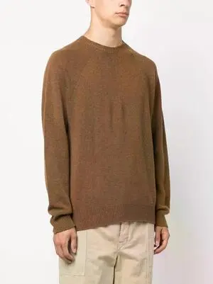 JIL SANDER Fine-knit Wool-cashmere Jumper