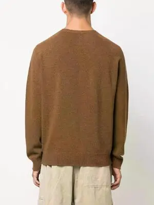 JIL SANDER Fine-knit Wool-cashmere Jumper