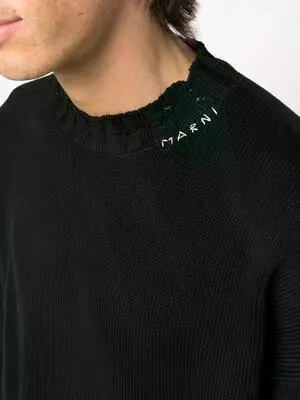 Marni Twisted Crew-neck Jumper