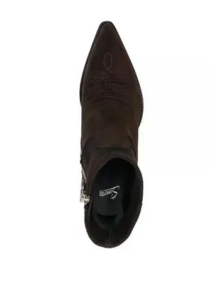 SONORA Hidalgo 85mm Leather Ankle Boots