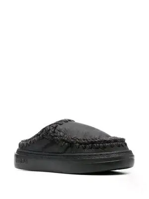 Mou Leather Slippers