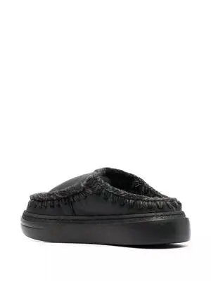 Mou Leather Slippers