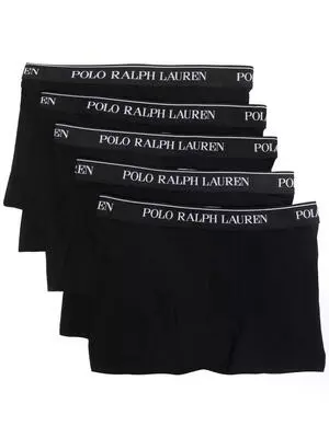 Polo Ralph Lauren Logo-waist Boxers - Black