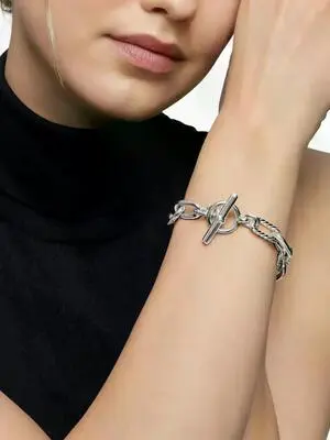 David Yurman Sterling Madison Toggle Chain Bracelet