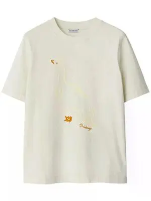Burberry Duck Graphic Cotton T-shirt