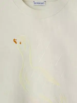 Burberry Duck Graphic Cotton T-shirt