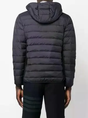Thom Browne Zip-front Padded Jacket - Blue