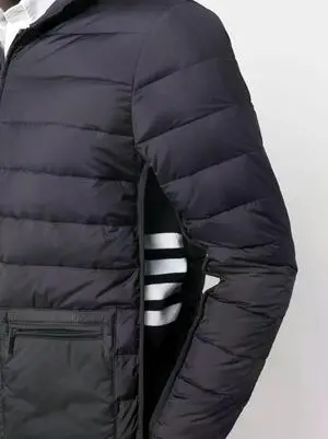 Thom Browne Zip-front Padded Jacket - Blue
