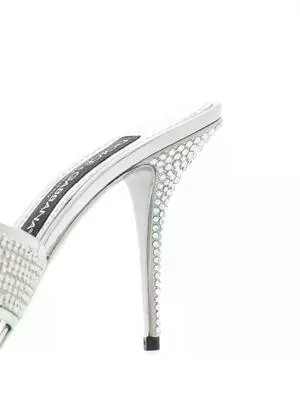 Dolce & Gabbana Crystal Embellished Stiletto Sandals