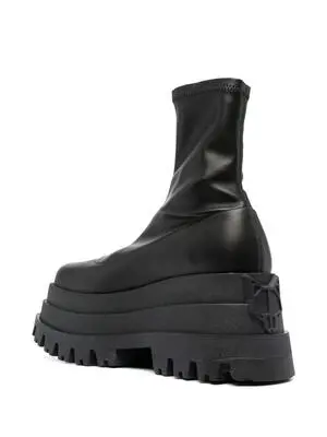 NAKED WOLFE Sassy Platform Ankle Boots