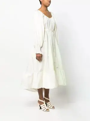 PATOU Tiered Maxi Dress