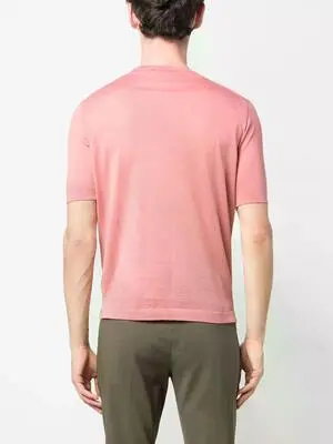 DELL'OGLIO Crew-neck Cotton T-shirt