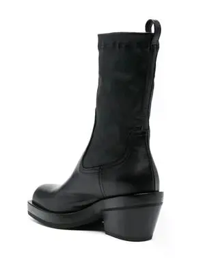 Agl Square-toe Calf-length Boots