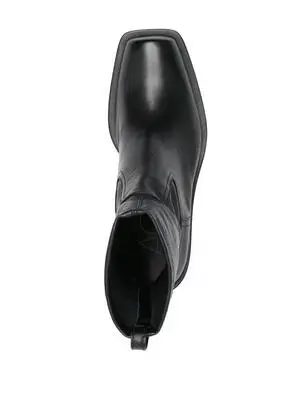 Agl Square-toe Calf-length Boots