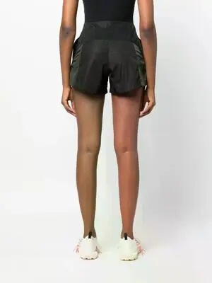 Moncler Logo-embossed Two-tone Shorts