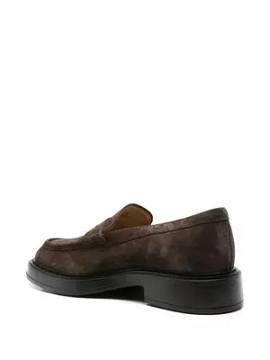 TOD'S Suede Loafers - Brown