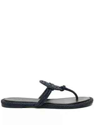Tory Burch Miller Pavé Crystal-embellished Sandals