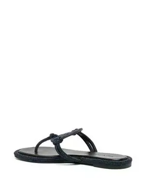 Tory Burch Miller Pavé Crystal-embellished Sandals
