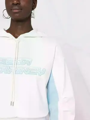 Stella McCartney Logo-print Cotton-jersey Hoodie
