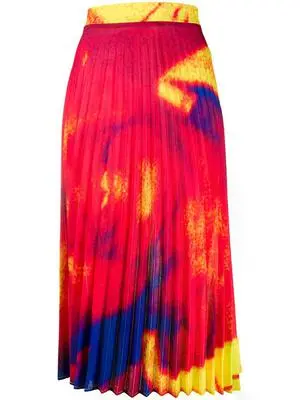 THEBE MAGUGU Pleated Midi Skirt