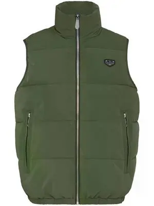 Philipp Plein Down Gilet - Green