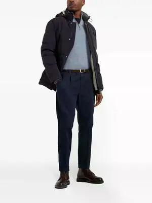 Brunello Cucinelli Quilted Hooded Jacket