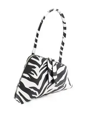 Attico Sunrise Shoulder Bag - Black