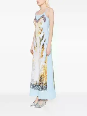 Y/project Graphic-print Slip Dress