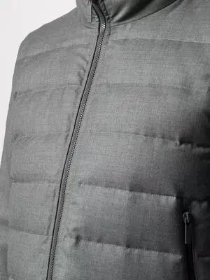 Thom Browne Super 120s Down-filled Ski Vest - Grey