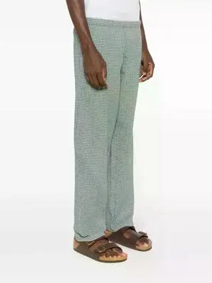 AMIR SLAMA Cropped Straight-leg Trousers