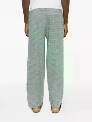 AMIR SLAMA Cropped Straight-leg Trousers