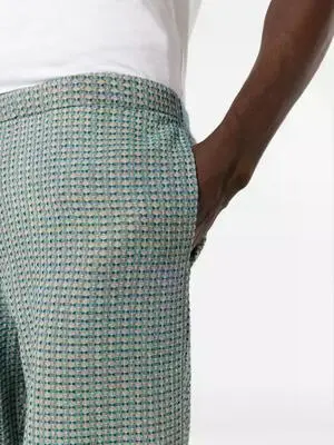 AMIR SLAMA Cropped Straight-leg Trousers