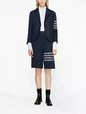Thom Browne 4-bar Stripe High-waisted Shorts
