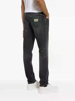 Dolce & Gabbana Straight-leg Cotton Jeans