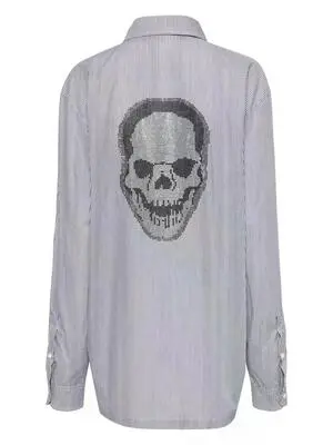 Ottolinger Rhinestone-embellished Striped Shirt