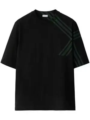 Burberry Short-sleeve Cotton T-shirt - Black
