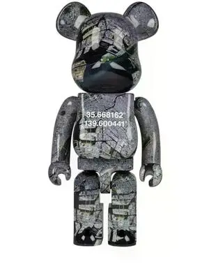 MEDICOM TOY X Benjamin Grant Tokyo Be@rbrick 1000% Figure - Black