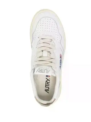 AUTRY Medalist Perforated Leather Sneakers