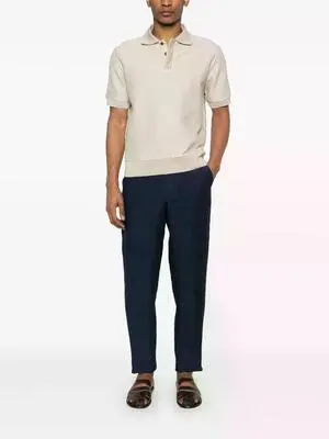 Zegna Linen Tapered Trousers