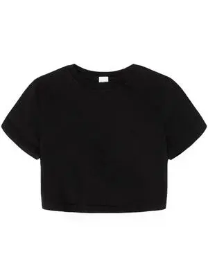 RE/DONE Short-sleeve Cropped T-shirt
