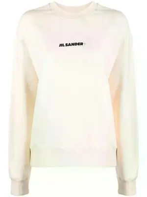 JIL SANDER Logo-print Cotton Sweatshirt
