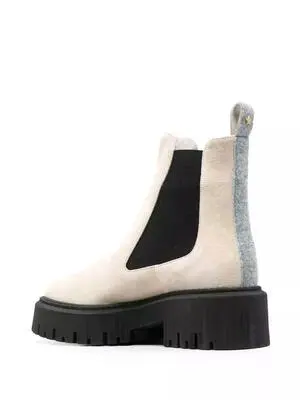 Lorena Antoniazzi 55mm Leather Slip-on Boots