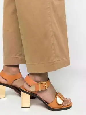 Polo Ralph Lauren High-waisted Wide Leg Cropped Trousers