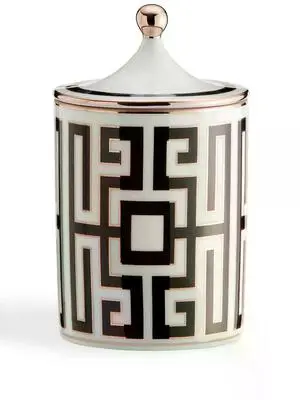 GINORI 1735 Labirinto Scented Candle - Black