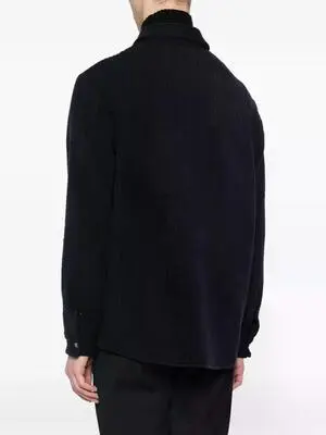 Giorgio Armani Quilted Press-stud Shirt