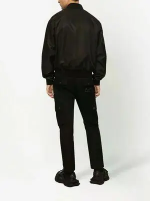 Dolce & Gabbana Logo-plaque Bomber Jacket