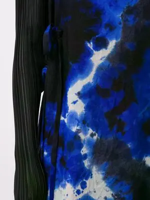 Y’s Sleeveless Tie-dye Dress - Blue